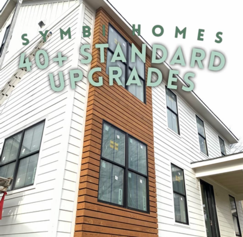 SYMBI's 40+ Standard Upgrades - Symbi Homes